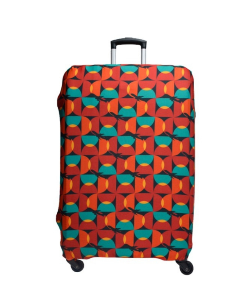 TRAVELITE LARGE MONUMENT PRINT LUGGAGE COVER - Destinations by Frasers